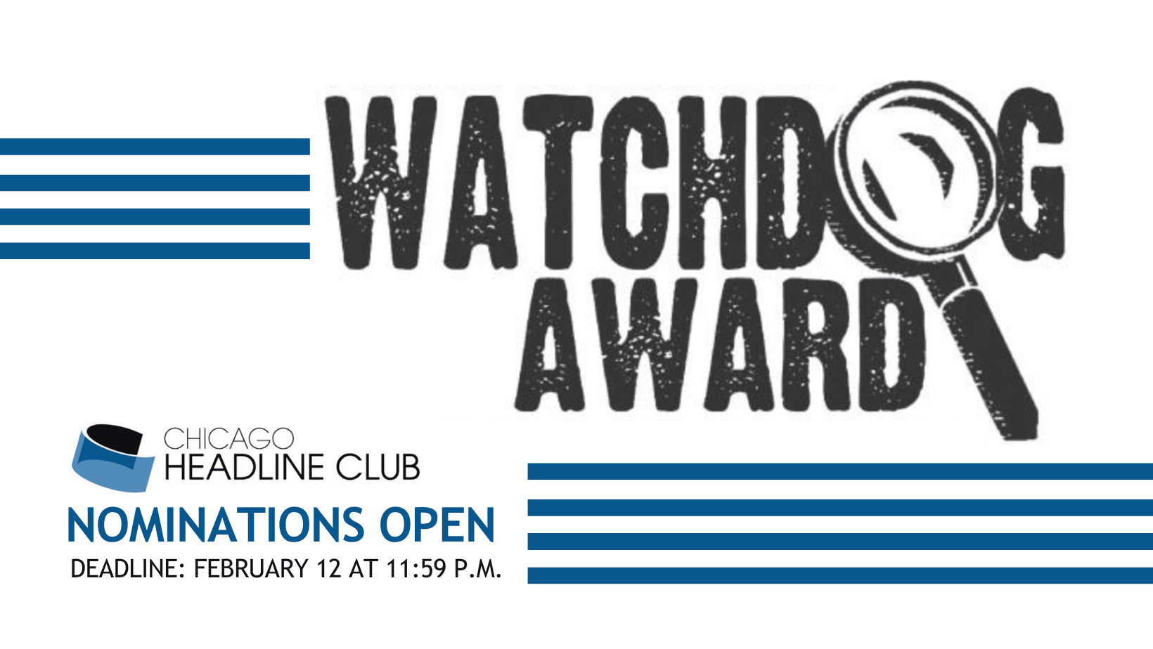 Watchdog award for public interest journalism: 2023 nominations open ...